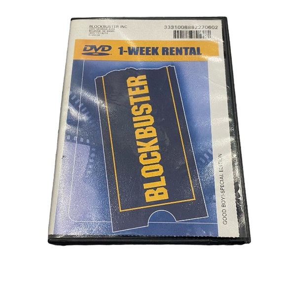 blockbuster | Media | Vintage Blockbuster Dvd Case W Disc Good Boy Y2k ...